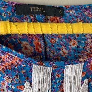THML | Tops | Thml Patterned Short Sleeve Top | Poshmark